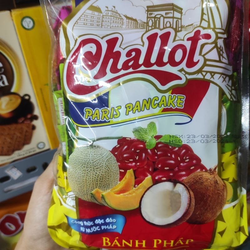 Bánh pháp Challot Tràng An vị tổng hợp gói 275g (18 gói nhỏ) | Shopee ...