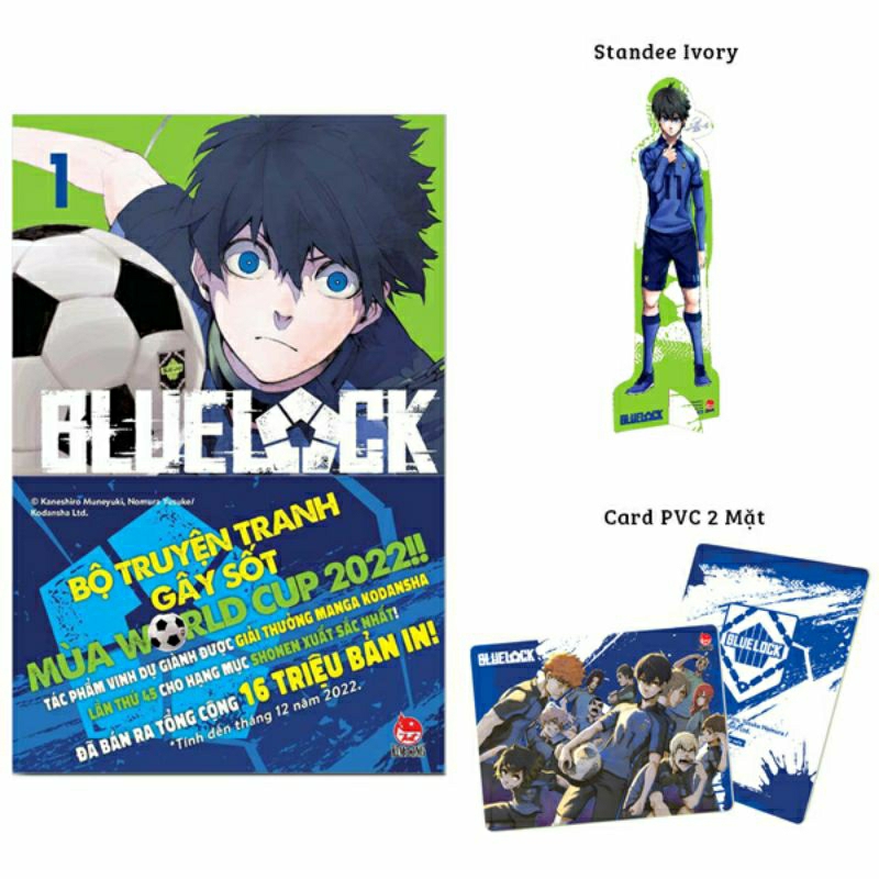 Blue Lock - Tập 1 (Kèm Card PVC Và Standee) | Shopee Việt Nam