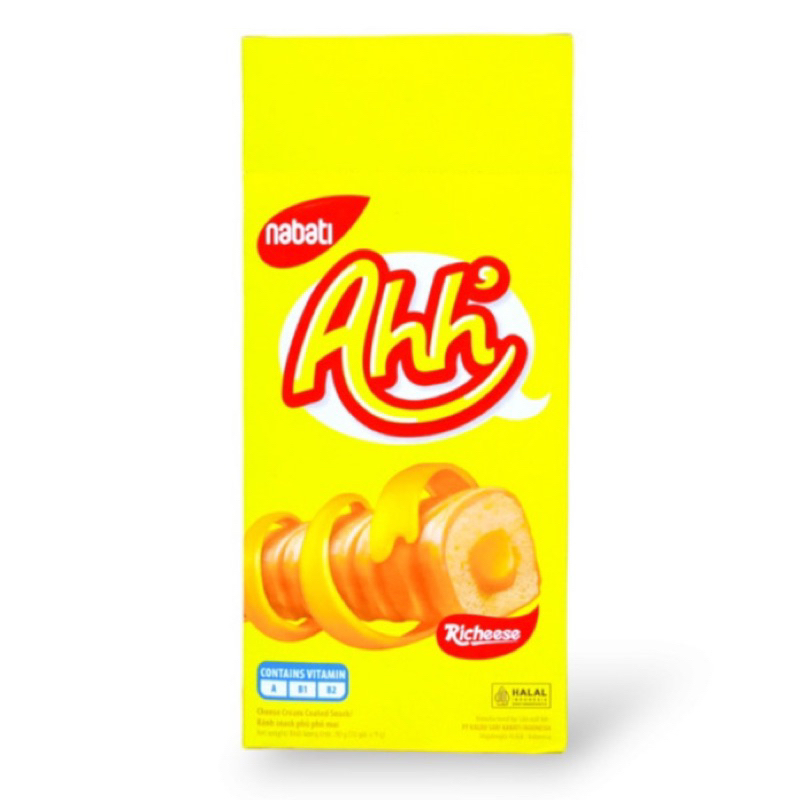 Bánh Xốp Phô Mai Nabati Ahh 90g (10 gói x 9g) | Shopee Việt Nam