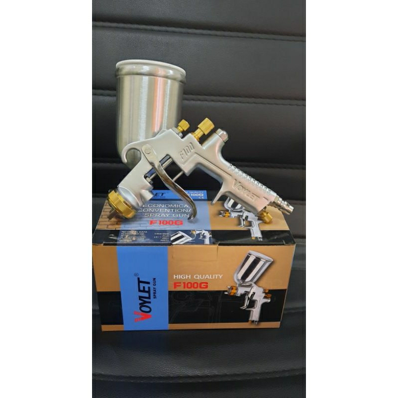 Súng phun sơn Voylet F100 pro bản mới nhất chuyên màu và bóng xe máy, pu, kim loại | Shopee Việt Nam