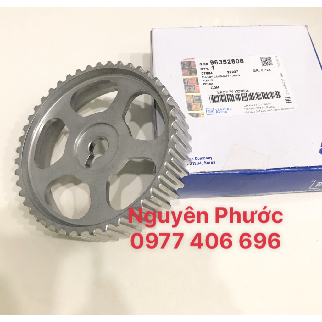 Bánh răng/Nhông trục cam DEAWOO/CHEVROLET MATIZ 1, MATIZ 2, SPARK ...