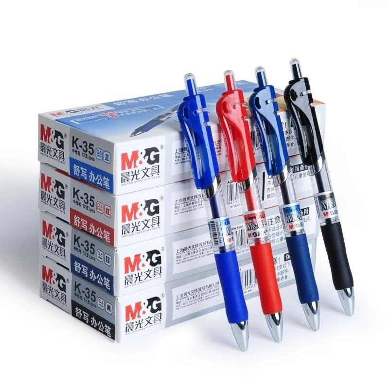 Bút bi gel nước béo Thần Quang M&G K35 Engel Click - K3576A (Hàng Chính ...