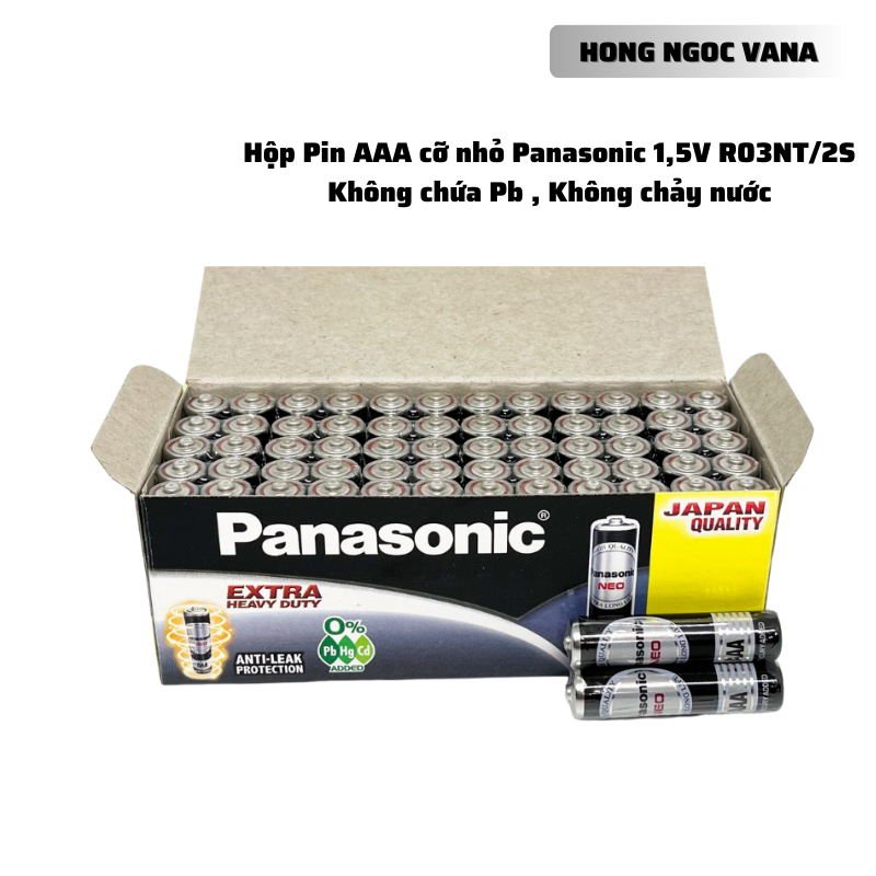 Hộp Pin AAA 1,5V ( R03 , LR03 ) Panasonic NEO R03NT/2S Hàng Chính Hãng ...