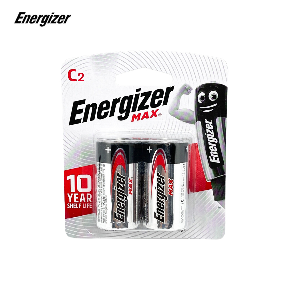 Vỉ 2 Viên pin Trung ( Pin C , LR14 , R14 ) 1,5V ENERGIZER MAX - Hàng ...