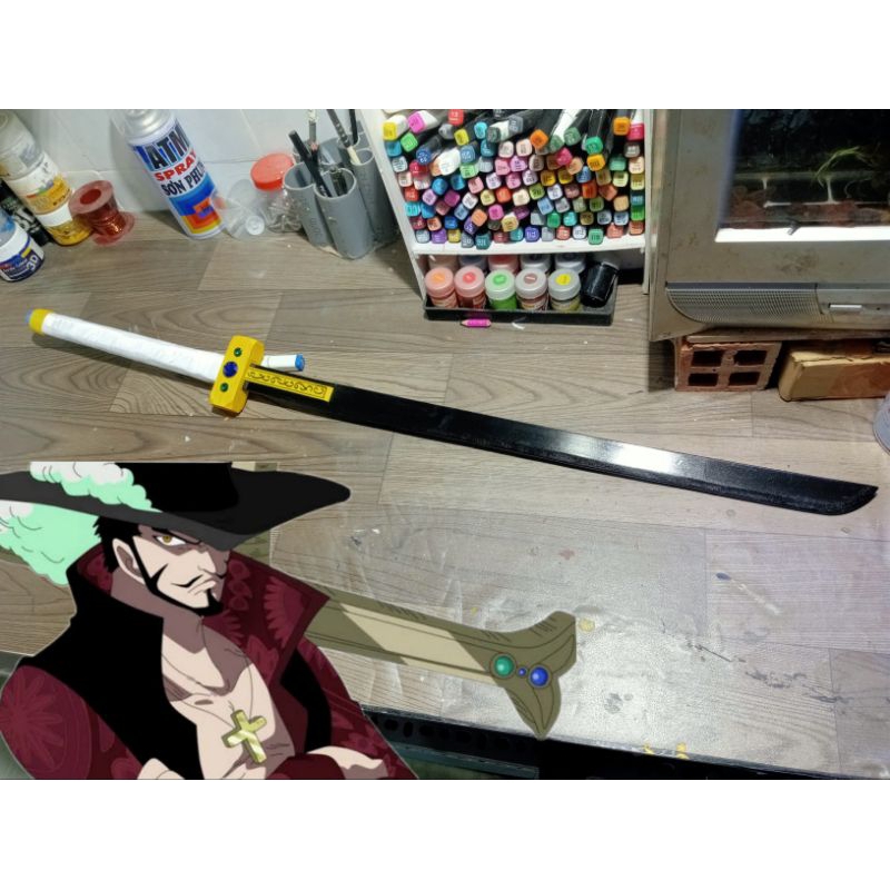 Mô hình thanh Yoru của Mihawk theo kiểu katana (93cm) | Shopee Việt Nam
