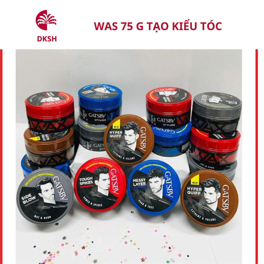 Sáp vuốt tóc nam Gatsby Styling Wax Hard Free I Mat Hard I Power ...