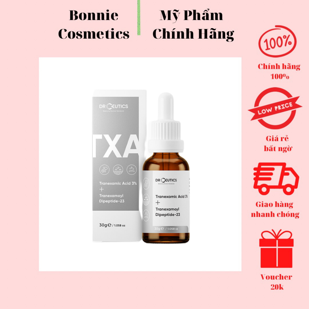 Serum DrCeutics TXA Tranexamic Acid 3% + Tranexamoyl Dipeptide-23 30g | Shopee Việt Nam