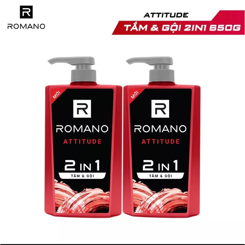 Tắm gội 2in1 ROMANO CLASSIC 650g | Shopee Việt Nam