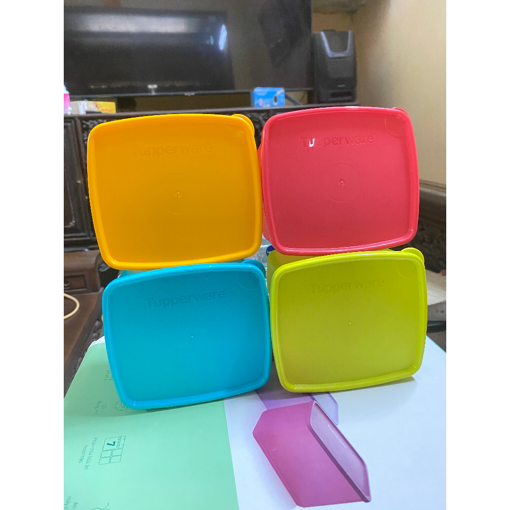 Set 4h 800ml tupperware ngăn mát | Shopee Việt Nam