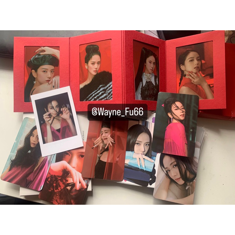 [Off] Card ảnh thẻ Jisoo merch MD album “Me” nhóm nhạc Blackpink chính ...