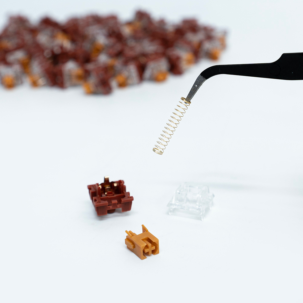 Switch KTT Lightning Silver 3 PIN Linear 50g công tắc bàn phím Switch KTT Lightning 3 pin DoDo ...