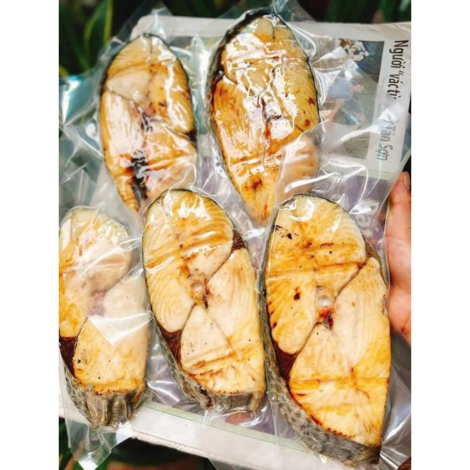 |HOẢ TỐC HCM| CÁ THU NƯỚNG ĐẶC SẢN CỬA LÒ NGHỆ AN ( Lát 350G-380G) | Shopee Việt Nam