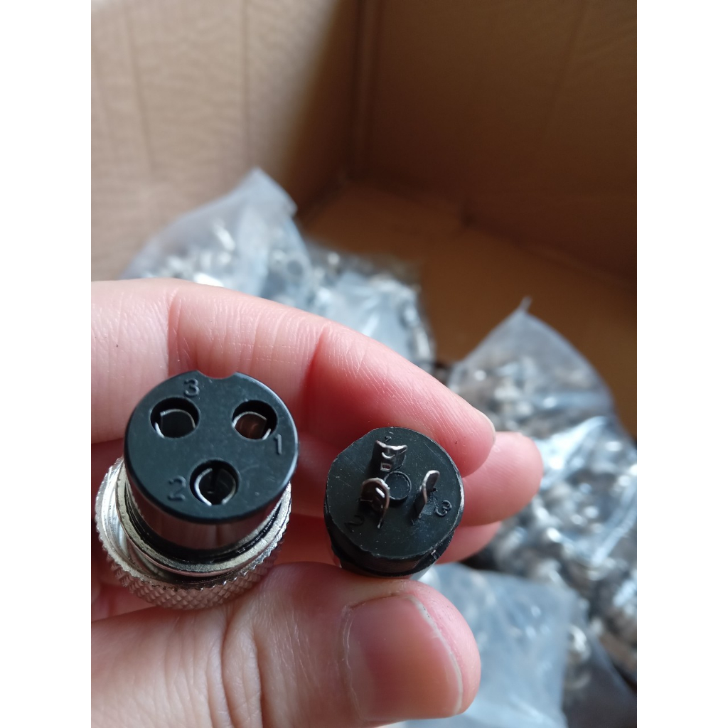 Đầu nối JACK cắm máy công nghiệp CNC GX20-2P/ GX20-3P | Shopee Việt Nam