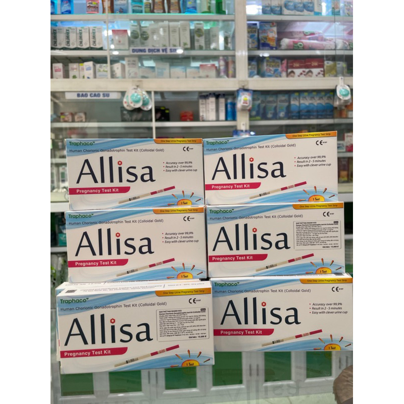 [ CHÍNH HÃNG ] Que thử thai Allisa ( có che tên sản phẩm ) | Shopee Việt Nam