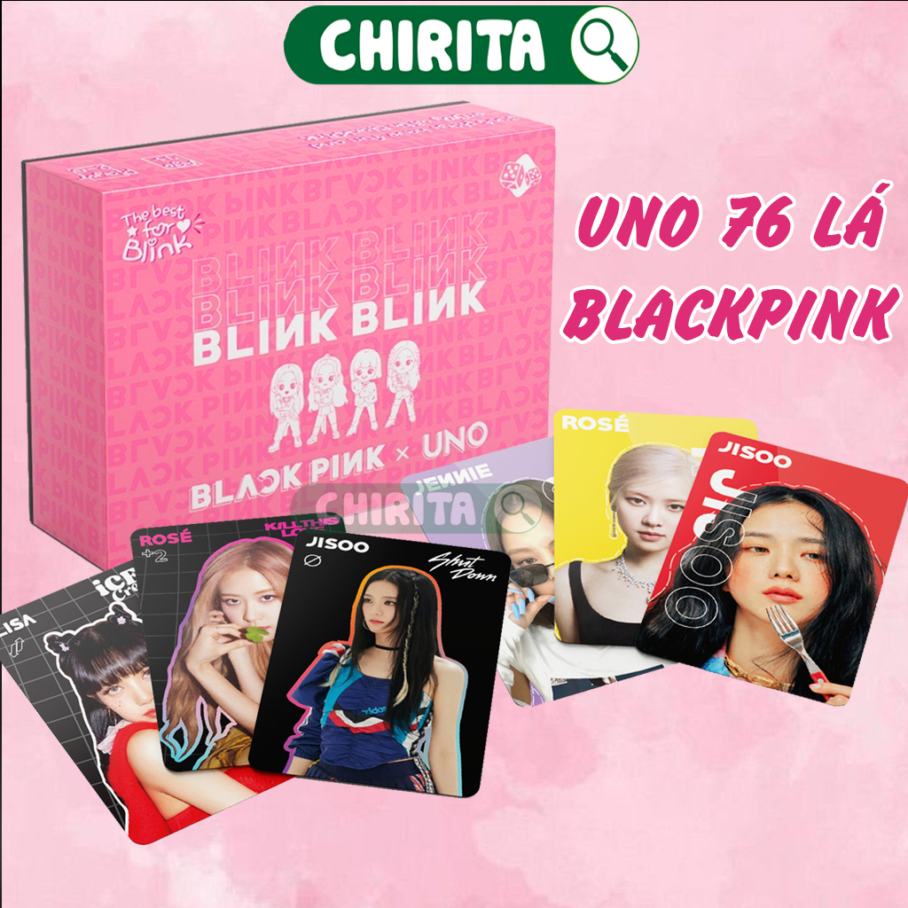 Bài Uno BlackPink CAO CẤP Board Game Bink Bink - Thẻ Bài Blackpink Uno ...