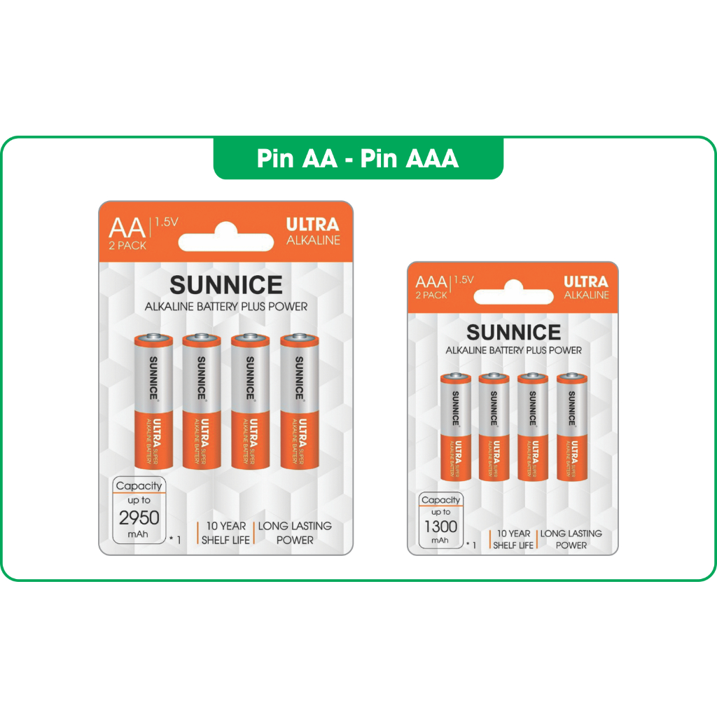 Pin AA (2A) và pin AAA (3A) chính hãng, giá rẻ | Shopee Việt Nam