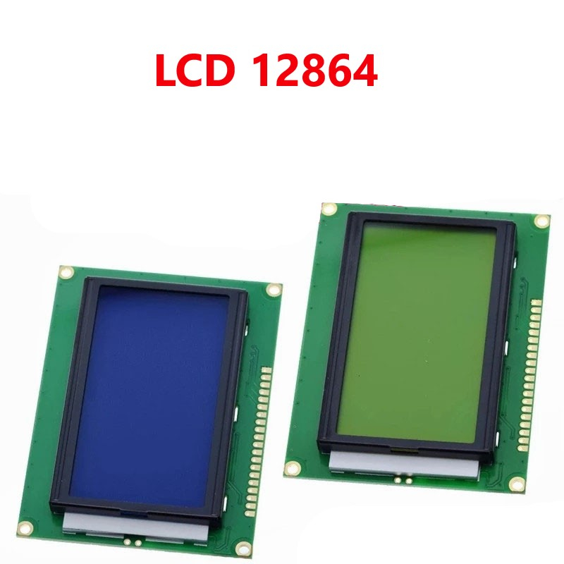 Màn Hình LCD 12864B, 12864 màu xanh lá cây | Shopee Việt Nam