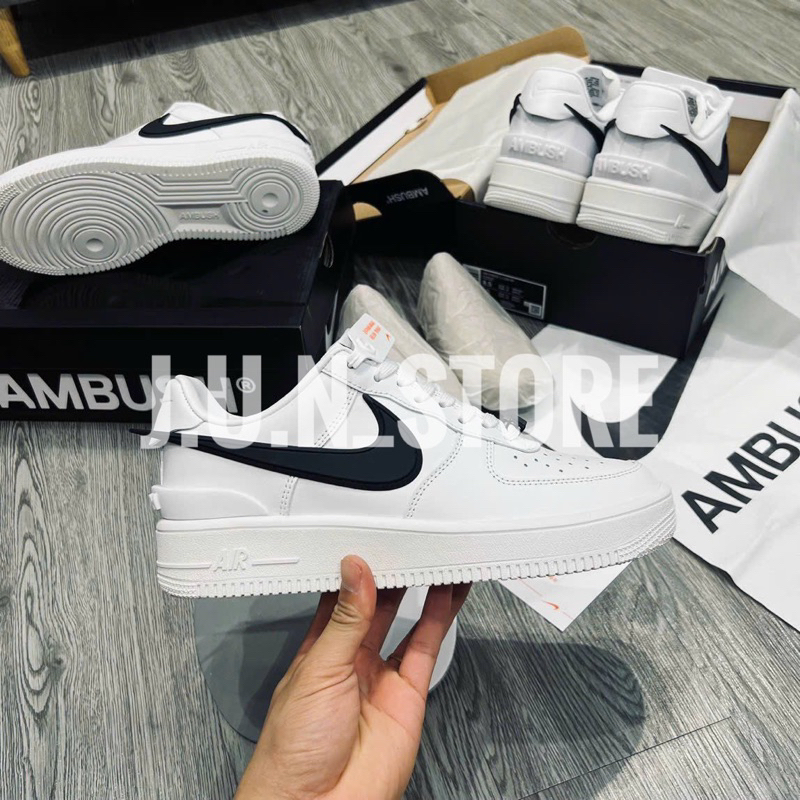 Giày AF1 Low Ambush Trắng Đen V2 Lai Au [ Fullbox Cao Cấp ] | Shopee ...