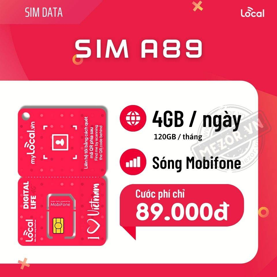 Sim Mobifone My Local gói cước A79 A69 4G siêu khủng không giới hạn data (sóng Mobifone) 1 tỷ GB ...