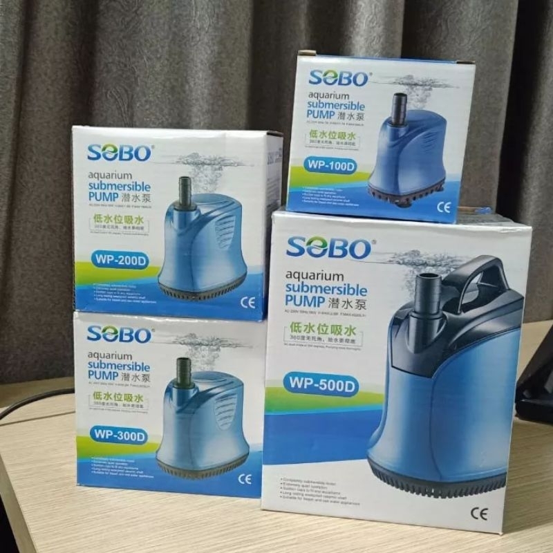 Máy bơm chìm hút đáy Sobo 100D, 200D, 300D, 500D, 700D hút cặn bể cá cảnh | Shopee Việt Nam