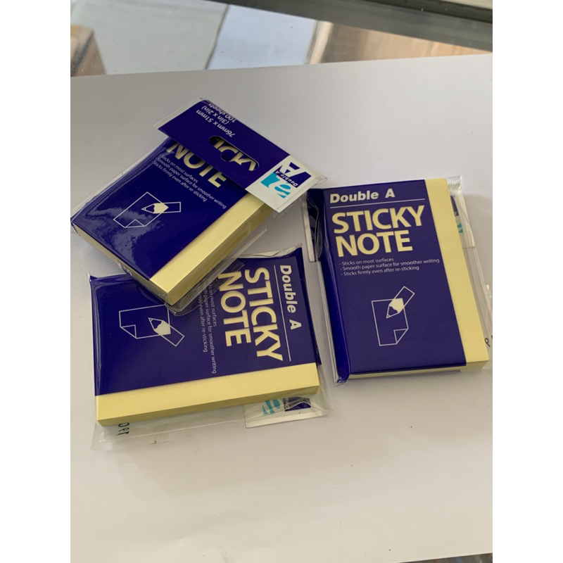 Giấy note 3x2, vàng (Double A) | Shopee Việt Nam