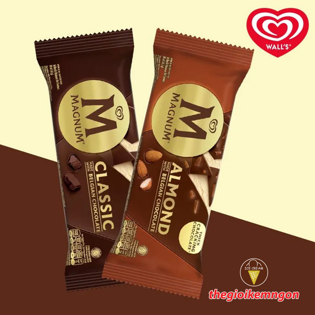 Kem vani socola Wall's Magnum 80ML | Shopee Việt Nam