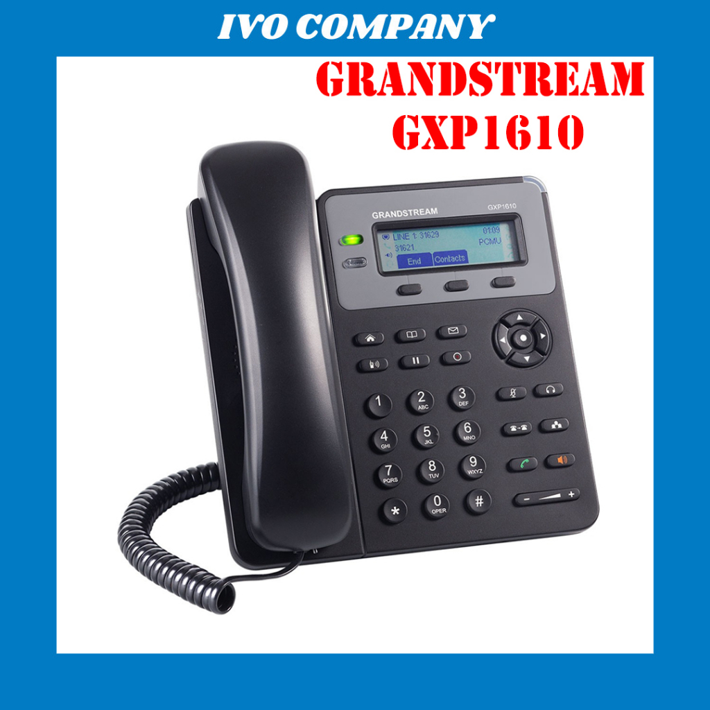 Điện Thoại Voice IP GRANDSTREAM GXP1610 | Shopee Việt Nam