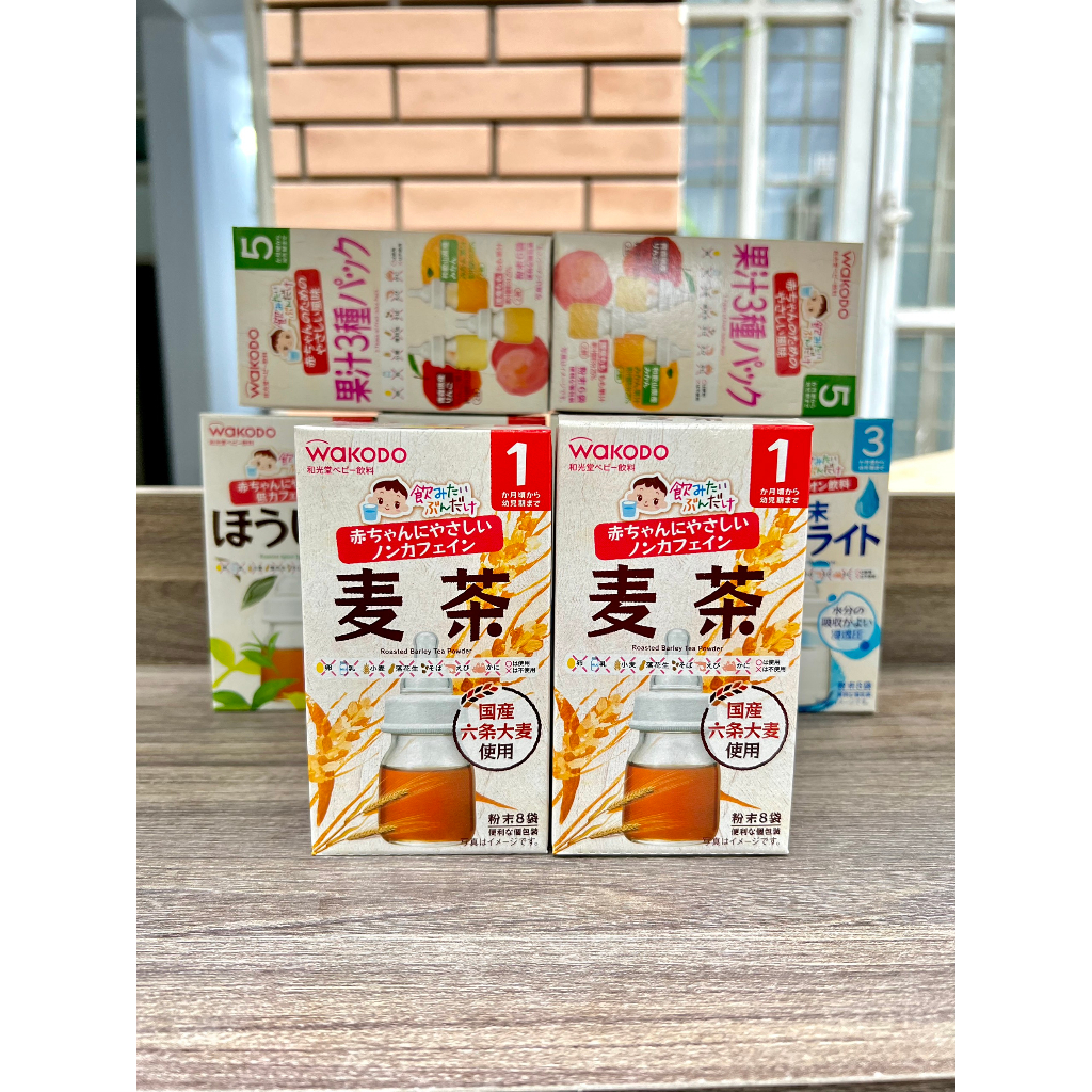 [HSD 8/2025] Trà lúa mạch Wakado (dành cho bé từ 1m+) | Shopee Việt Nam