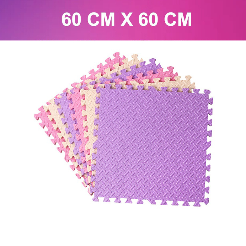 Thảm Xốp Ghép lót sàn 60x60 cm miếng dày 1cm tấm trải sàn vân gỗ gấp gọn xpe | Shopee Việt Nam