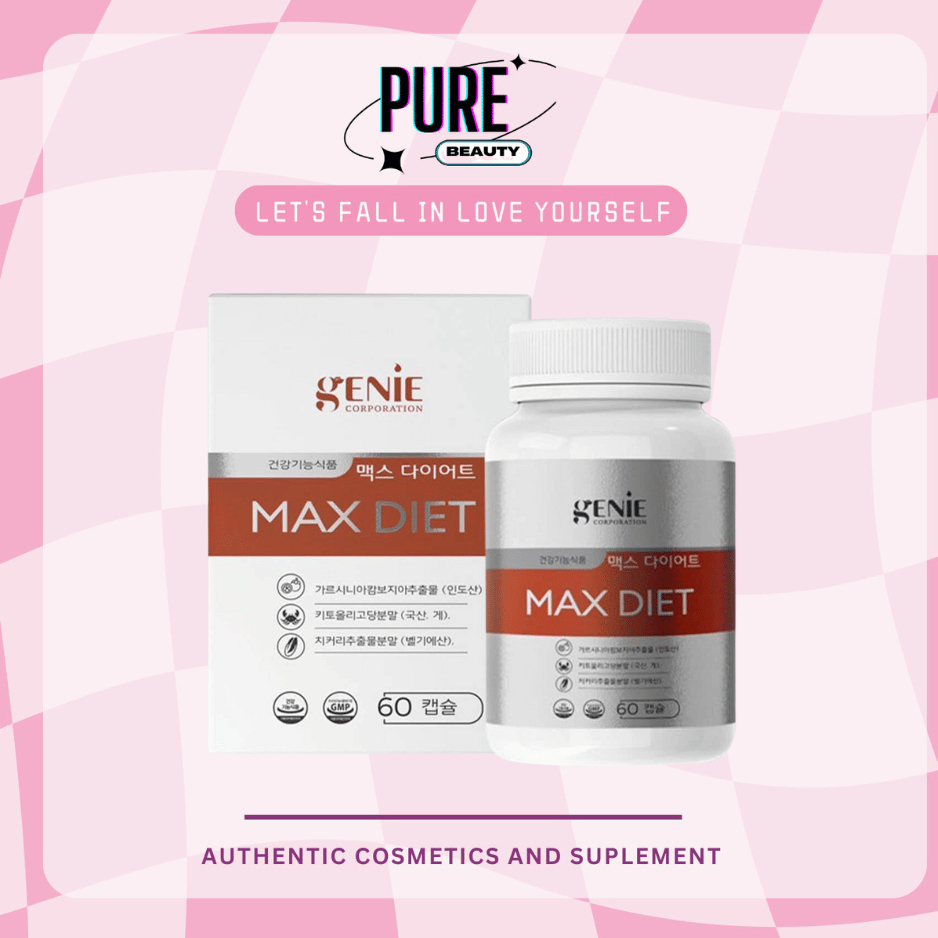Viên Uống Giảm Cân Genie Max Diet - 60 Viên | Shopee Việt Nam