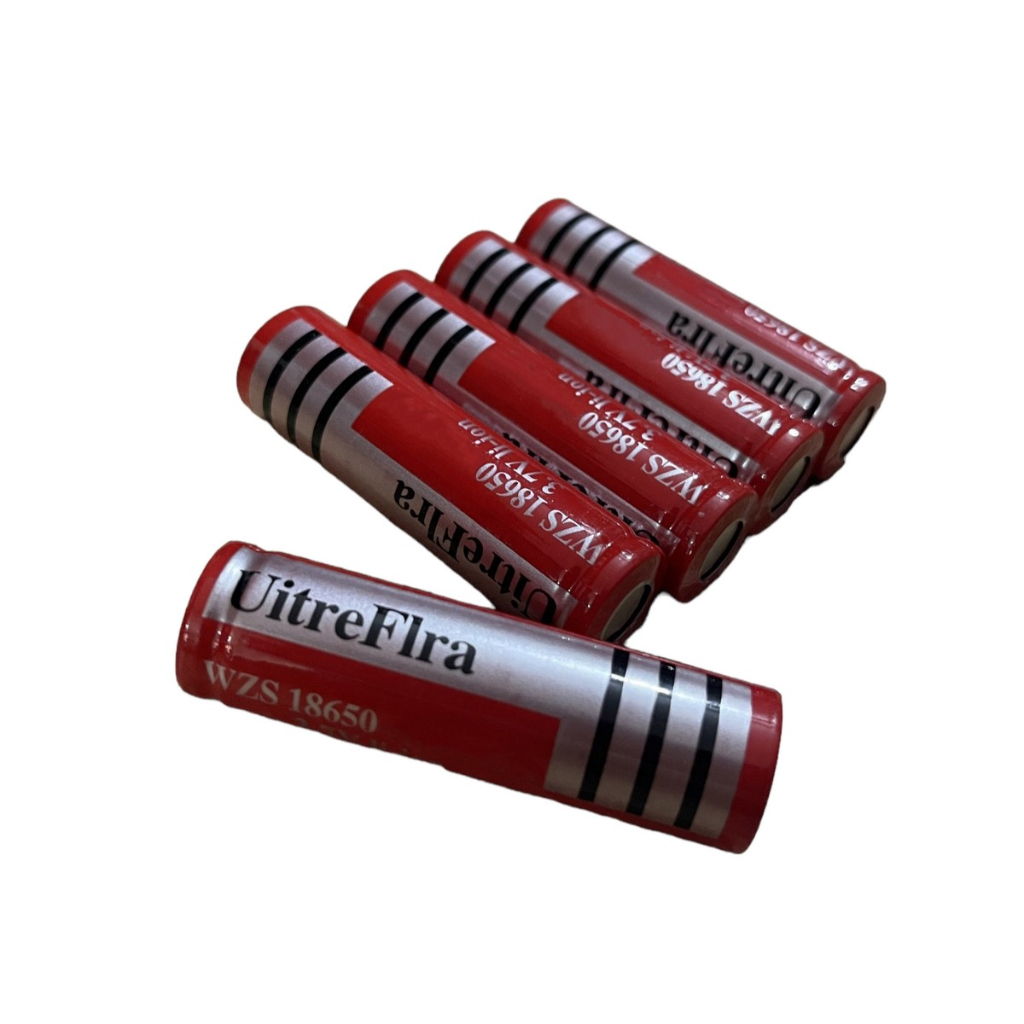 Pin Sạc Đỏ 18650 3.7V Đầu Bằng 4200mah Dung Lượng Cao Tiện Dụng ...