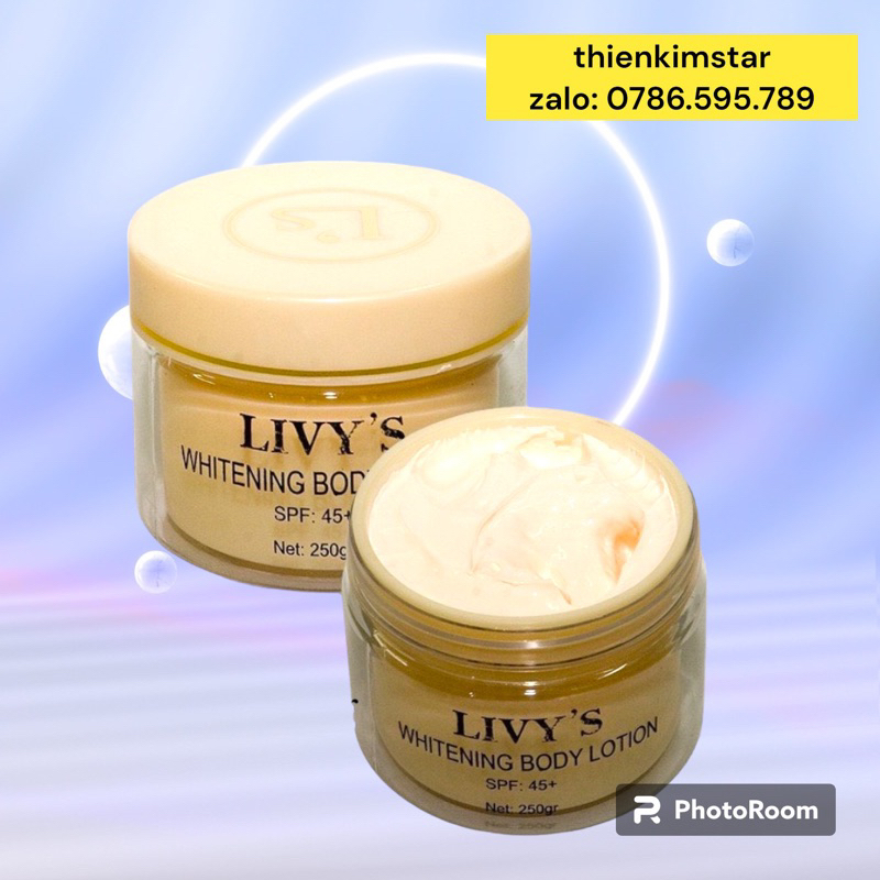 Kem body Livy công ty chính hãng | Shopee Việt Nam