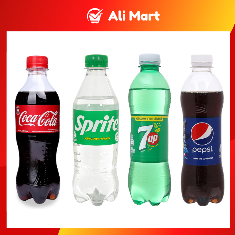 Coca Cola | Pepsi | 7 Up | Sprite | Chai 390ml | Shopee Việt Nam