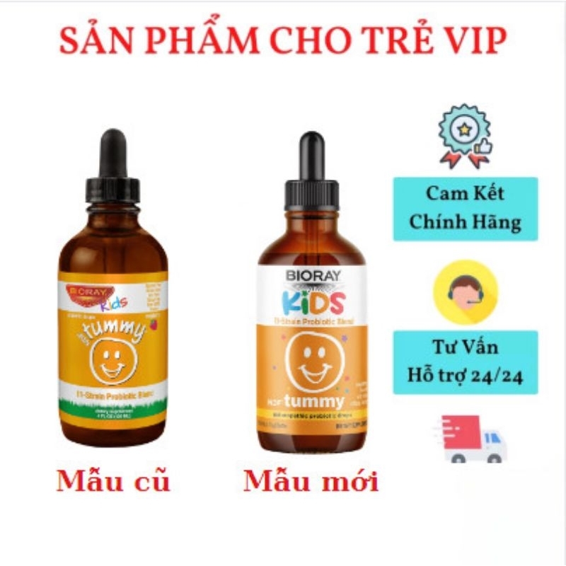 Tummy Bioray Kids cải thiện ngôn ngữ, tương tác, tăng cường tiêu hoá ...