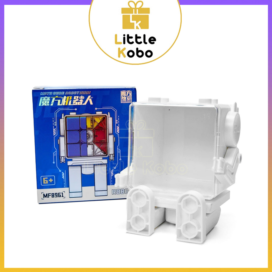 [Case] MoYu Robot Display Box Case Rubik 2x2 3x3 MeiLong Robot ...