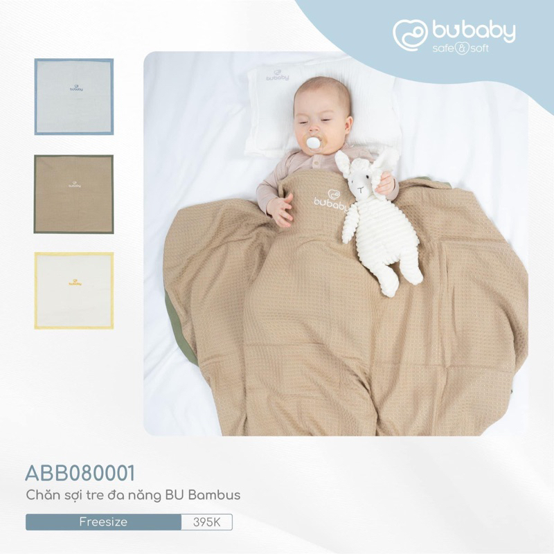 [ Bu Baby ] Chăn Bu Baby chất liệu vải sợi tre cho bé | Shopee Việt Nam