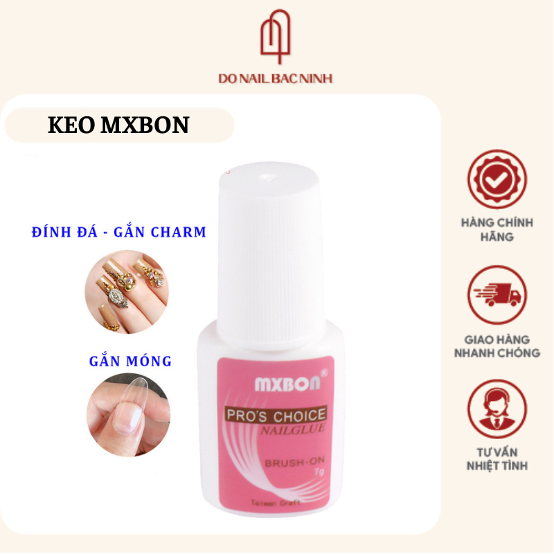 Keo mxbon nail, Keo dán móng giả - đính đá nail chính hãng siêu chắc ...