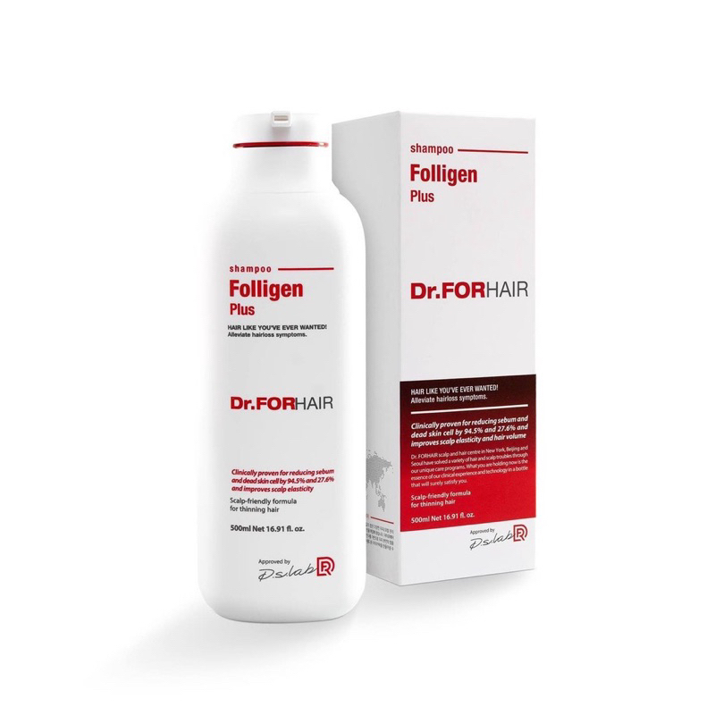 Dầu gội Dr.For Hair Folligen Plus dành cho tóc rụng | Shopee Việt Nam