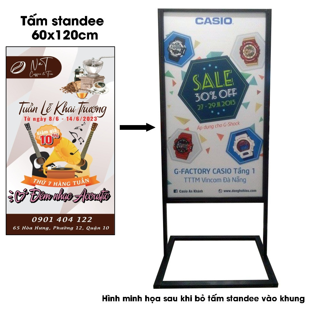 [HOT]tấm standee 60x120cm foam 5mm 2 mặt | Shopee Việt Nam