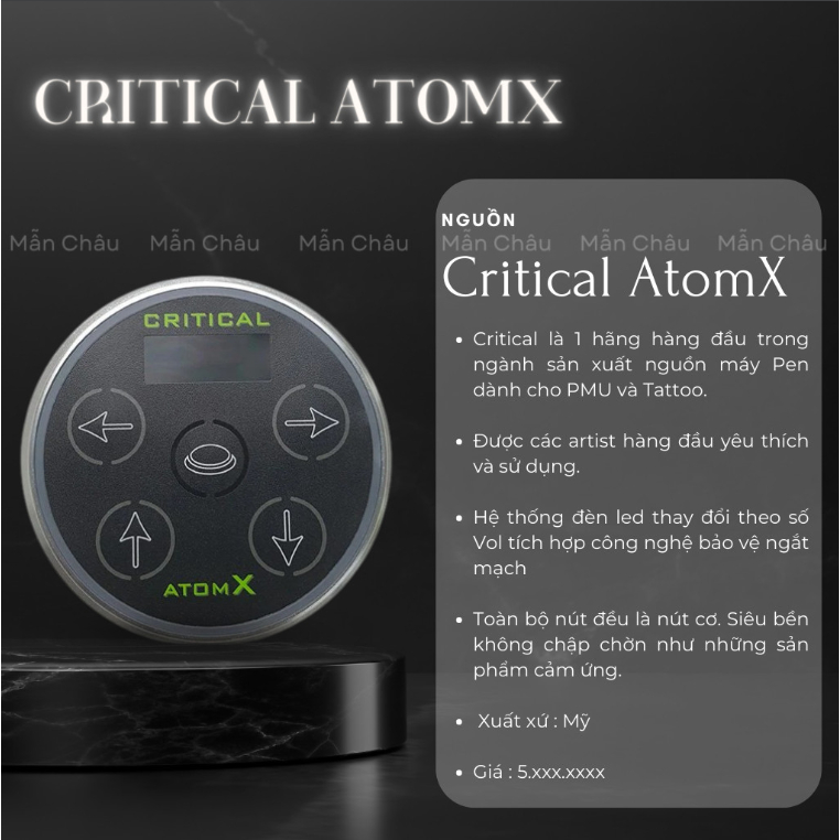 Adaptor Critical Atom X ổn áp điều chỉnh tốc độ cao cấp | Shopee Việt Nam