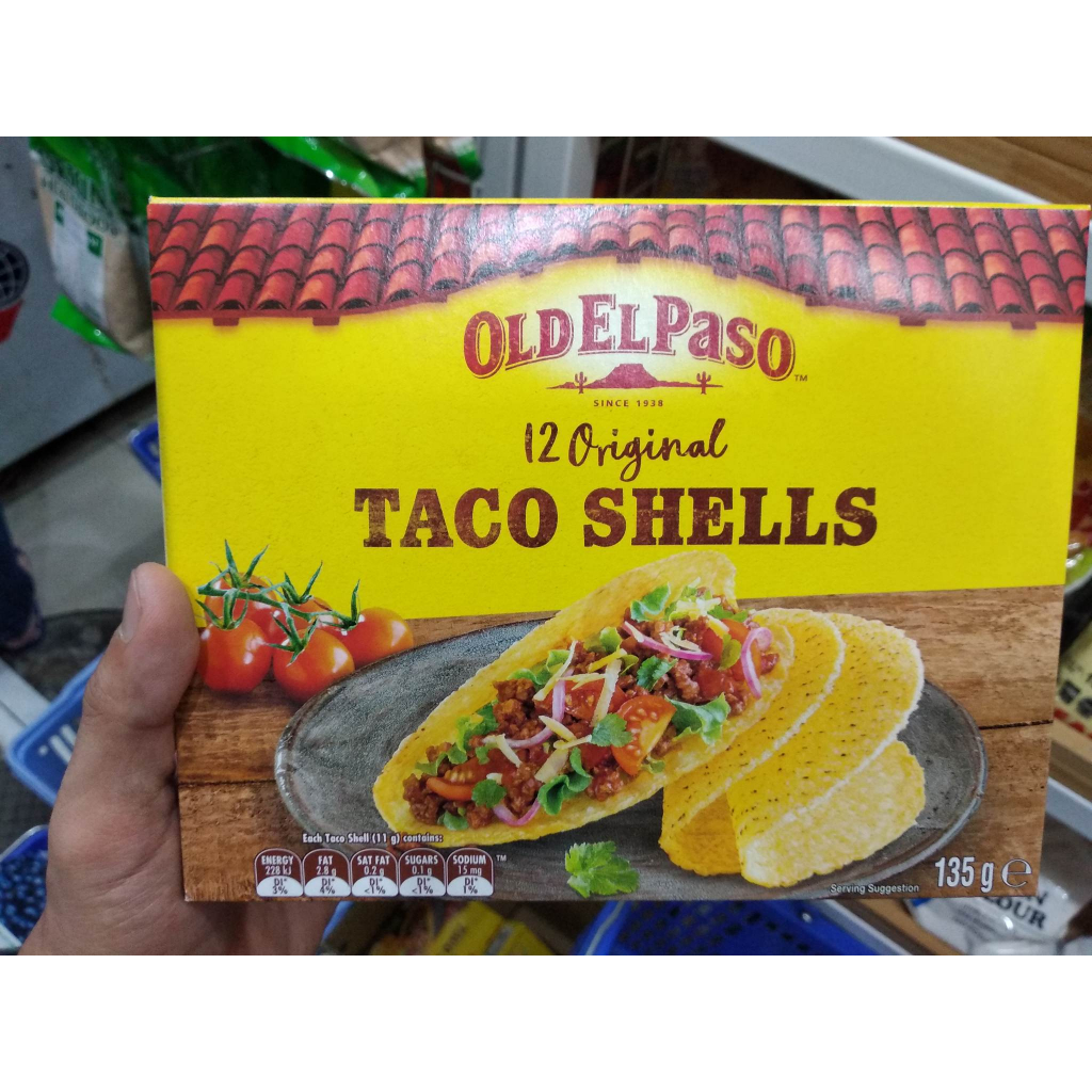 Bánh Taco Shell Original nguyên bản Old El Paso 12 cái | Shopee Việt Nam