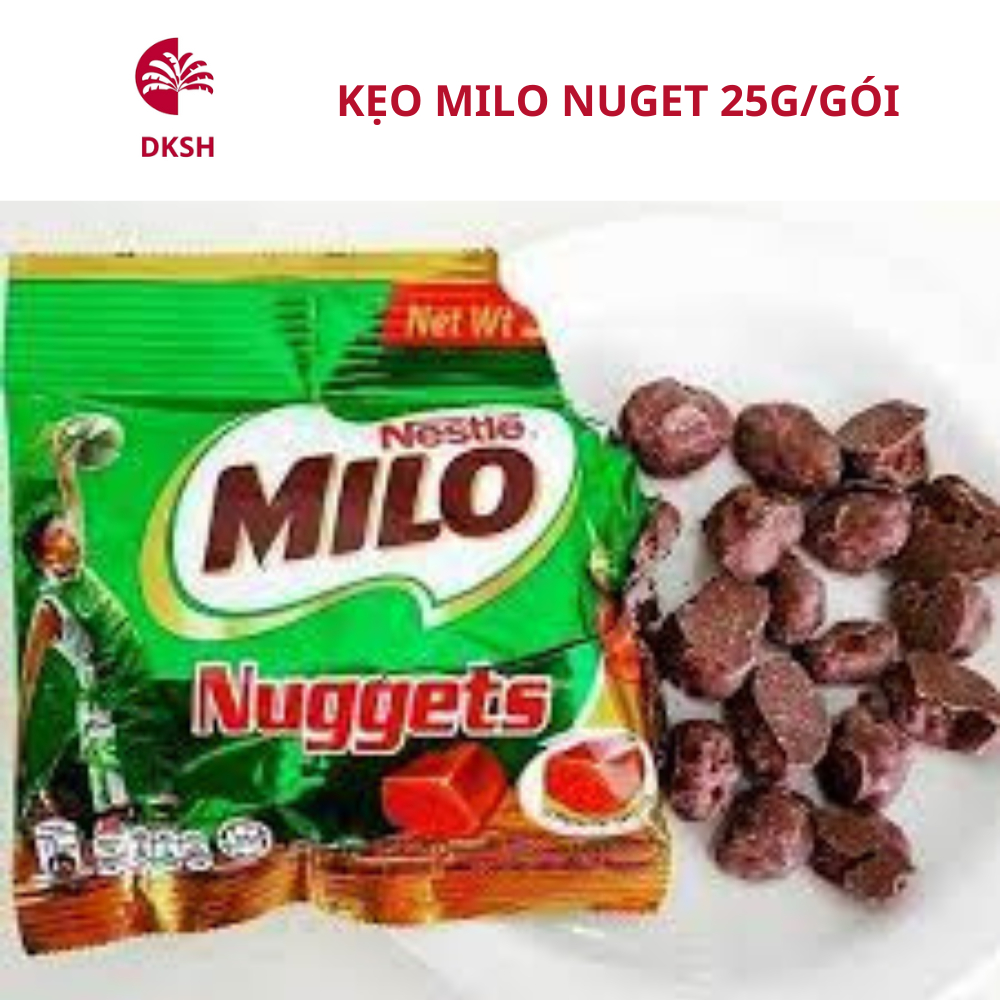 Socola Viên Milo Nuggets Gói 25G date mới | Shopee Việt Nam