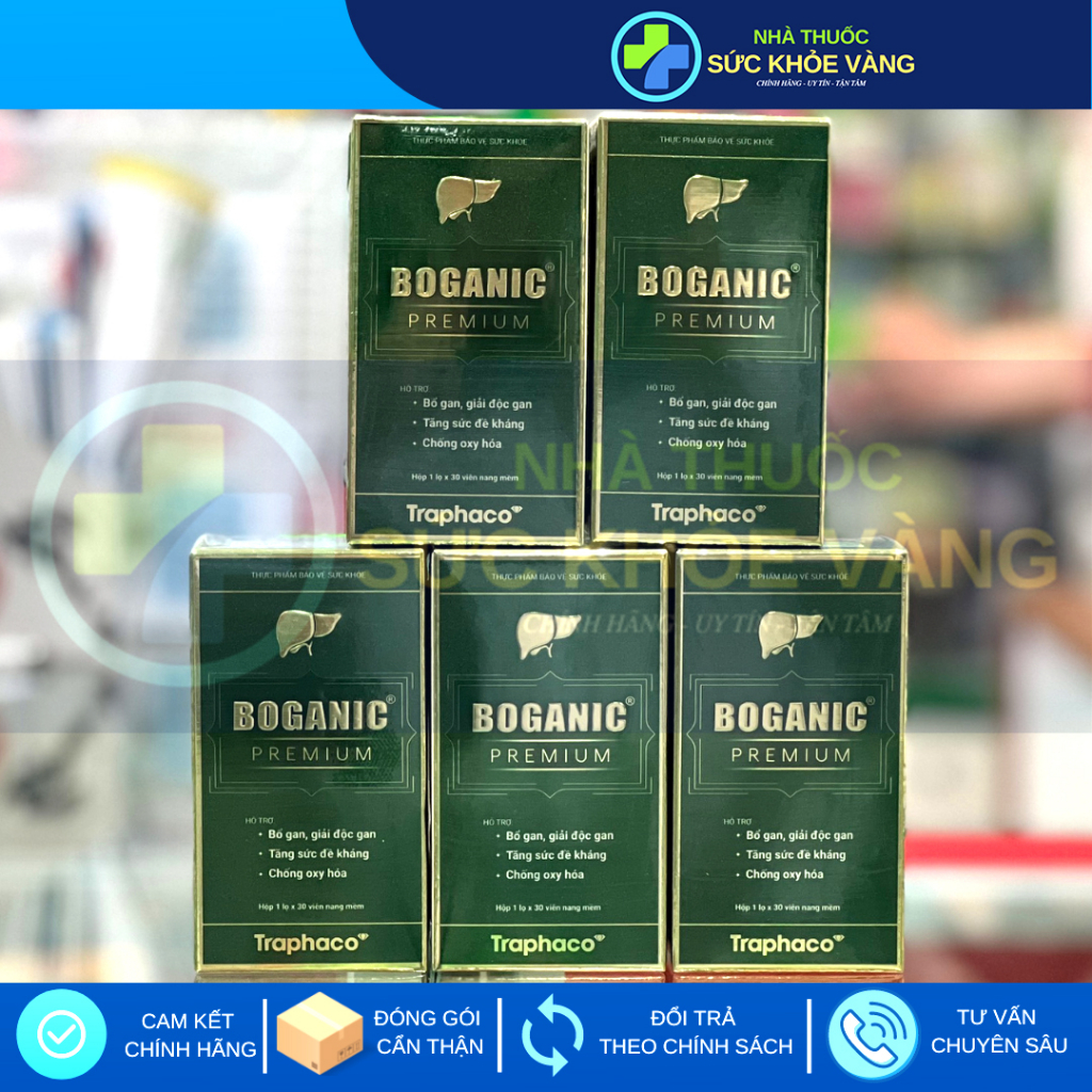 BOGANIC PREMIUM TRAPHACO - Bổ Gan, Giải Độc Gan, Tăng Sức Đề Kháng ...