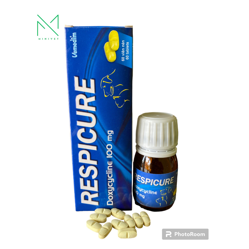 Viên Uống Respicure - Giải Pháp Toàn Diện Cho Hệ Hô Hấp và Kiểm Soát Kí Sinh Trùng Máu Cho Chó ...
