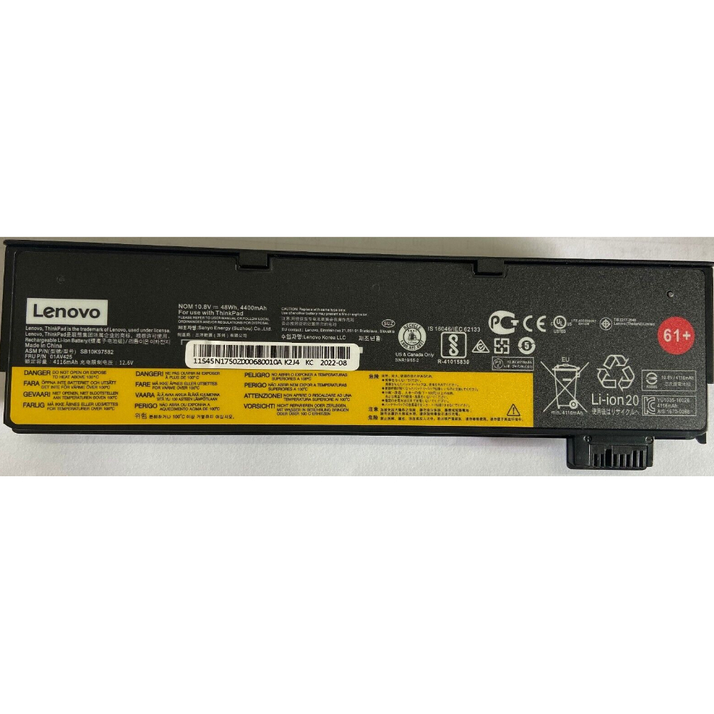 Pin Lenovo 61+ Battery Lenovo ThinkPad P51S 01AV490 T470 01AV422 ...