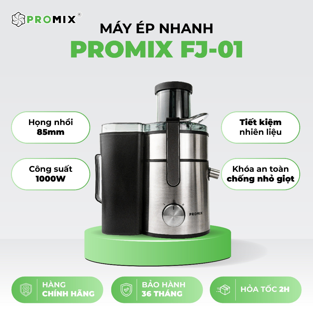 Máy ép nhanh Promix FJ-01 - Máy ép nhanh cho quán FJ01 - Công suất ...