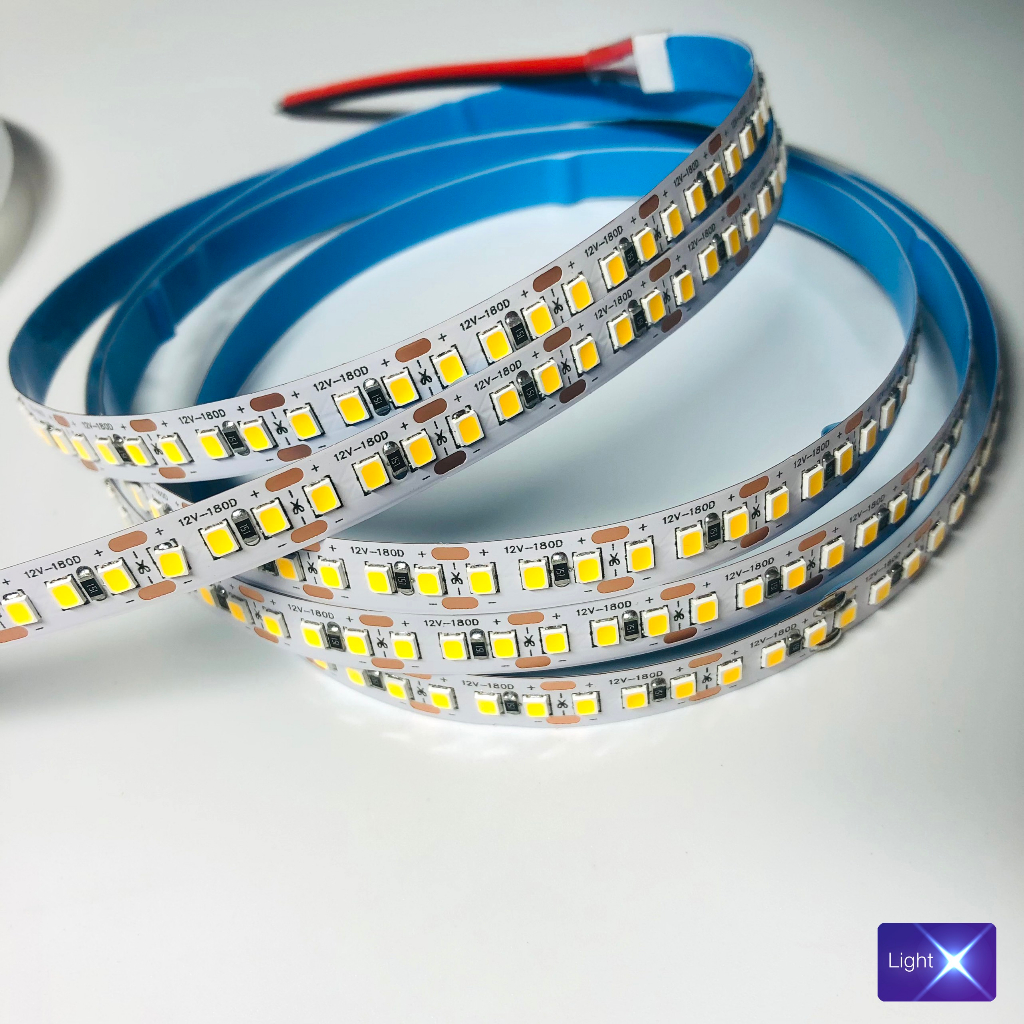 Cuộn led dây dán 12V 2835 - 180 led, led dây 12V, ánh sáng trắng, vàng ấm, trung tính | Shopee ...