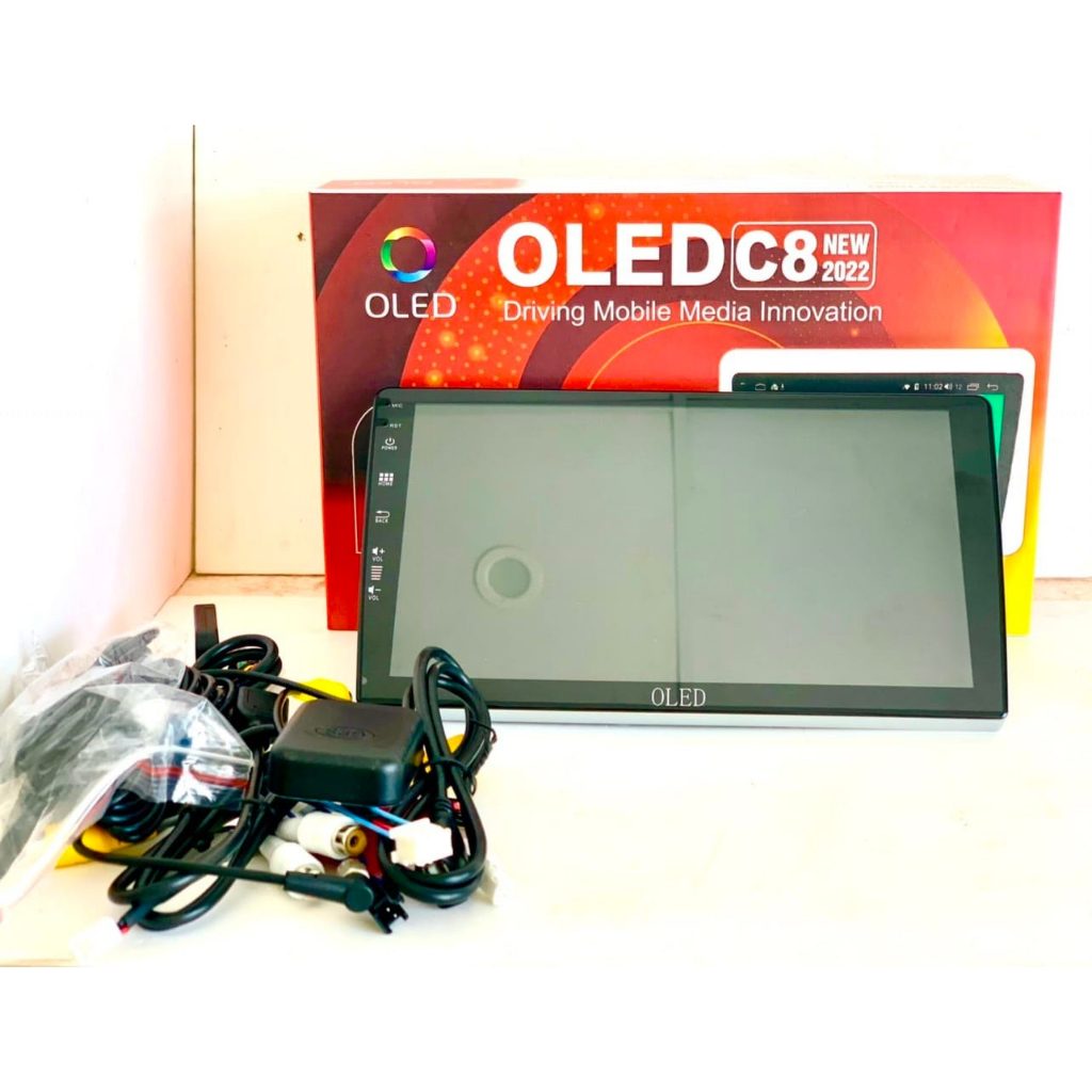 màn hình liền cam 360 C8S Oled.pro lắp oto | Shopee Việt Nam