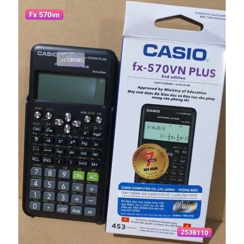 Máy tính casio FX 570VN Plus 2nd edition | Shopee Việt Nam