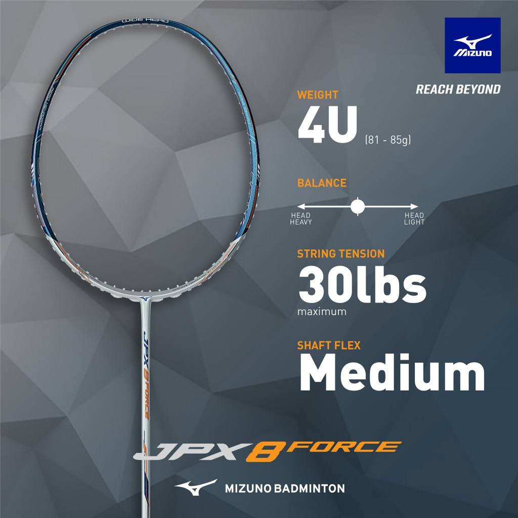 Vợt cầu lông Mizuno JPX 8 Force New (Chính hãng) | Shopee Việt Nam